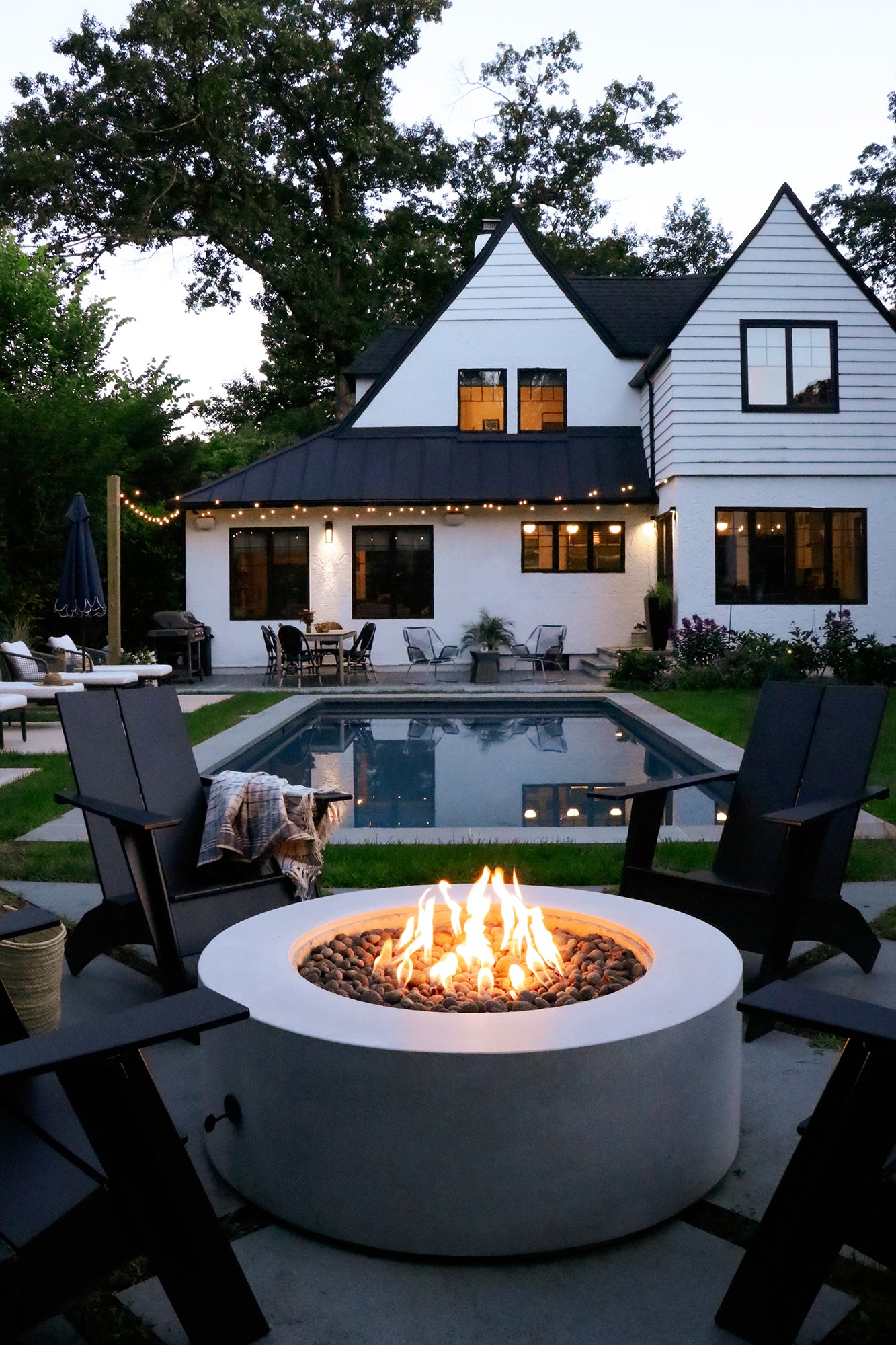 Dunes Fire Table – Concrete Wave Design